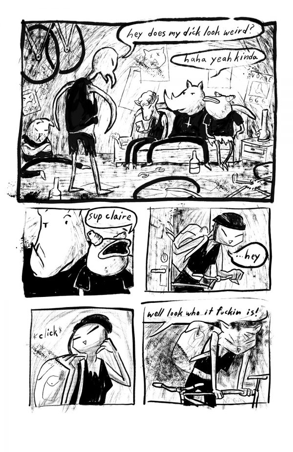 “Claire” by Alex Krokus – Silver Sprocket