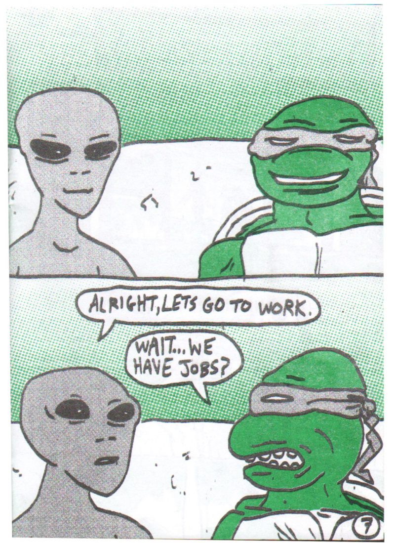 “Stoner Alien” by Pat Aulisio – Silver Sprocket