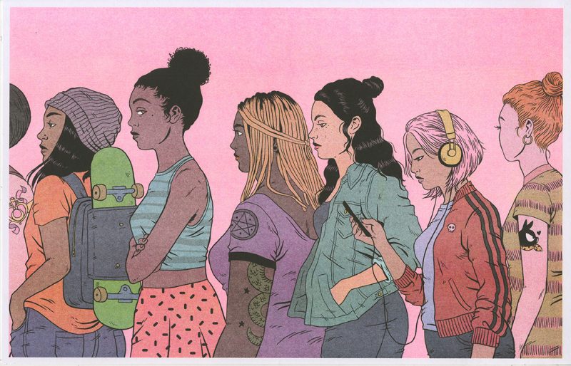 Art From GIRLS by Jenn Woodall Available Today – Silver Sprocket