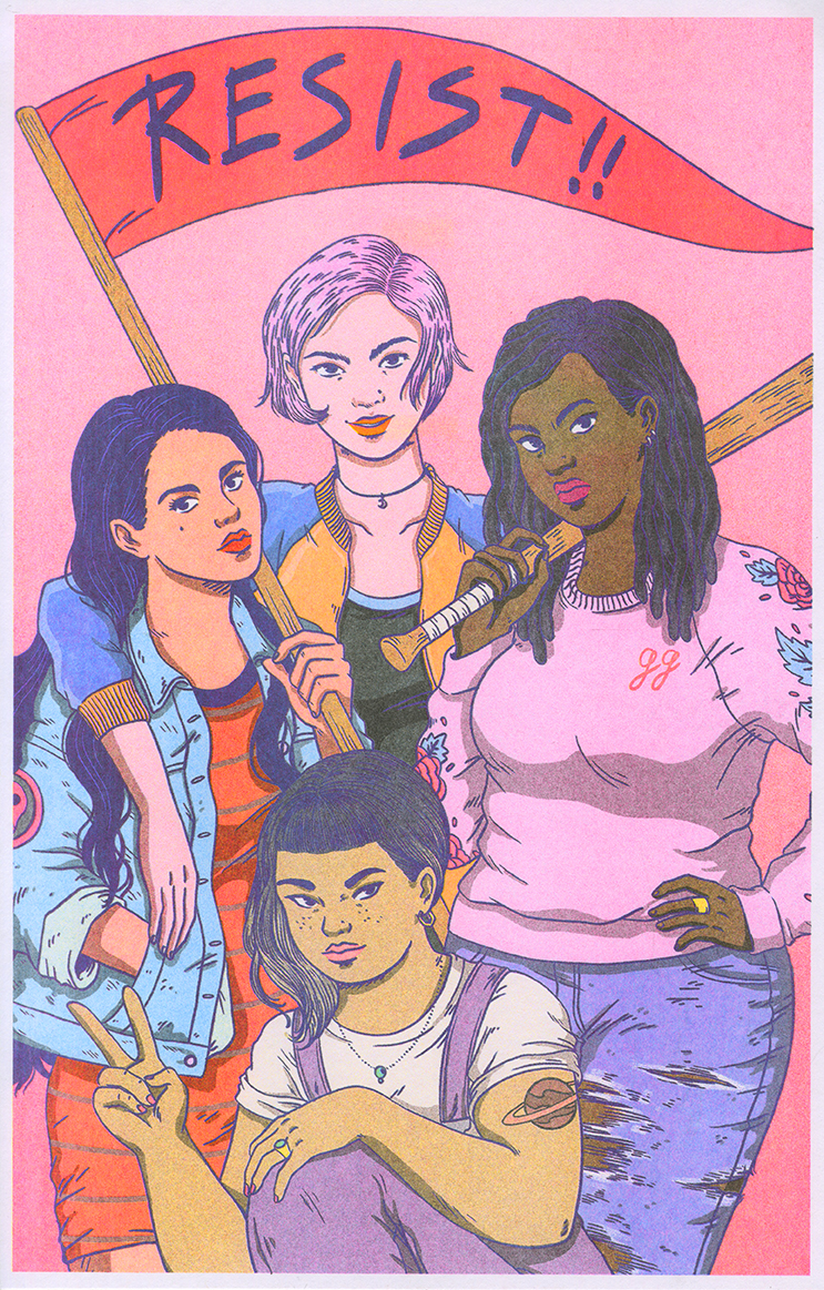 Art From GIRLS by Jenn Woodall Available Today – Silver Sprocket