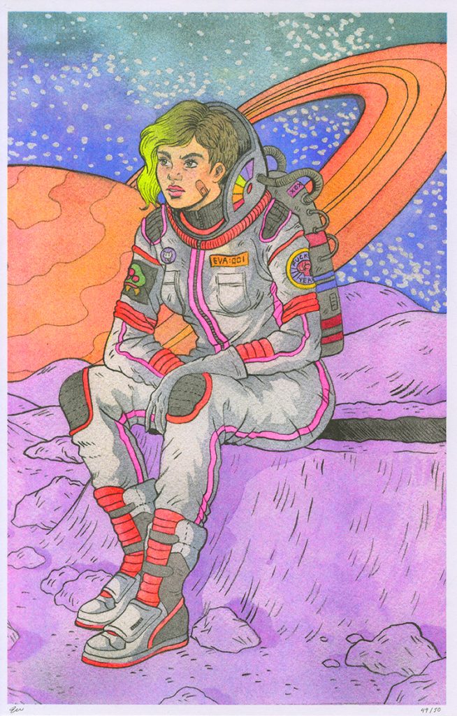 Art From GIRLS by Jenn Woodall Available Today – Silver Sprocket