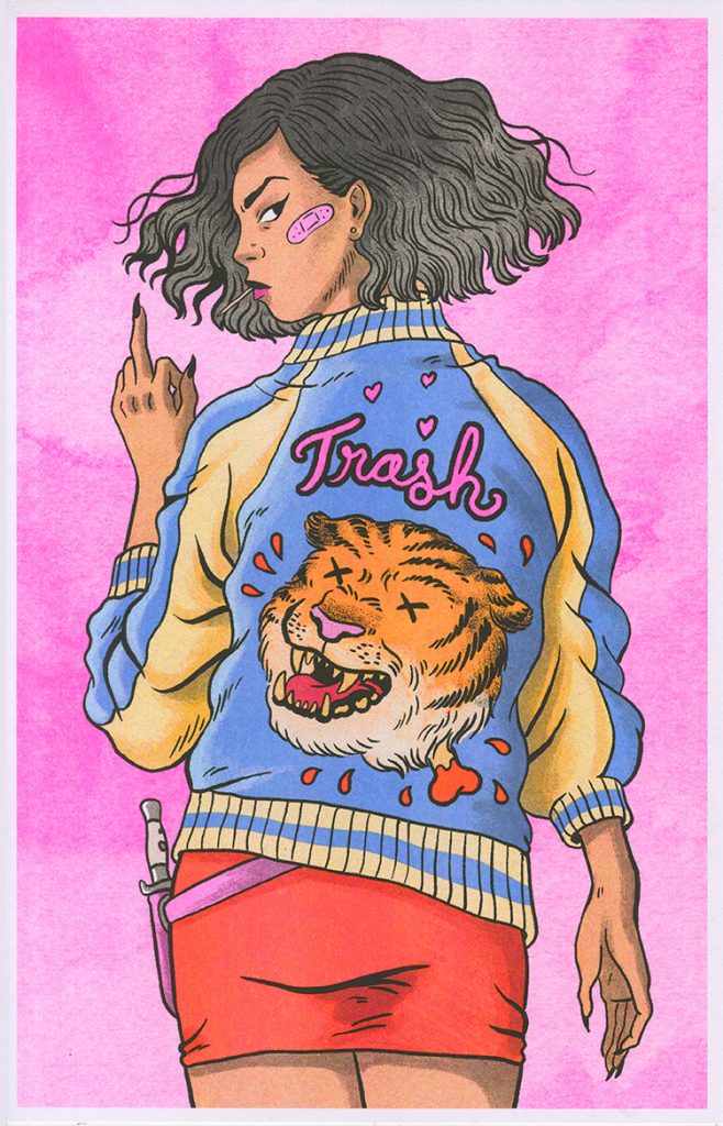 Art From GIRLS by Jenn Woodall Available Today – Silver Sprocket