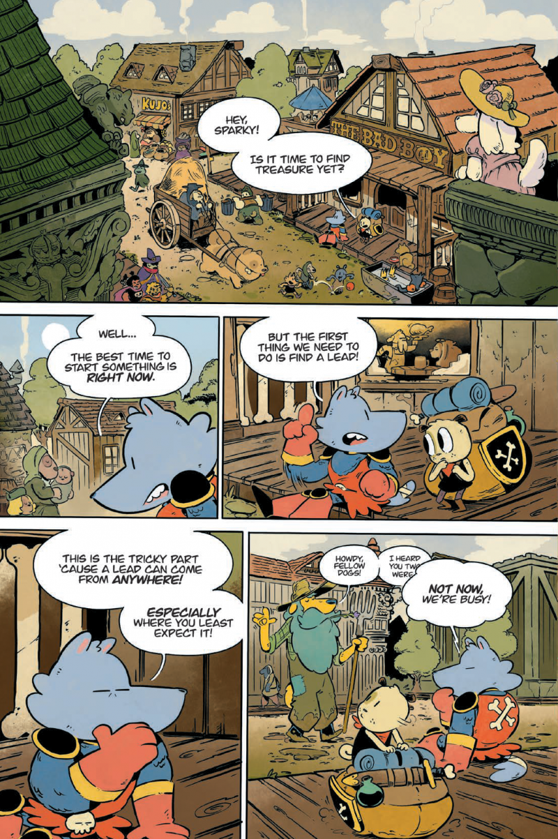 Puppy Knight: Den of Deception by Michael Sweater & Josue Cruz – Silver ...