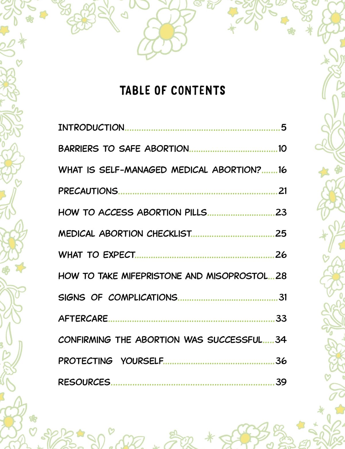 Read For Free! Abortion Pill Zine: A Community Guide to Misoprostol and ...