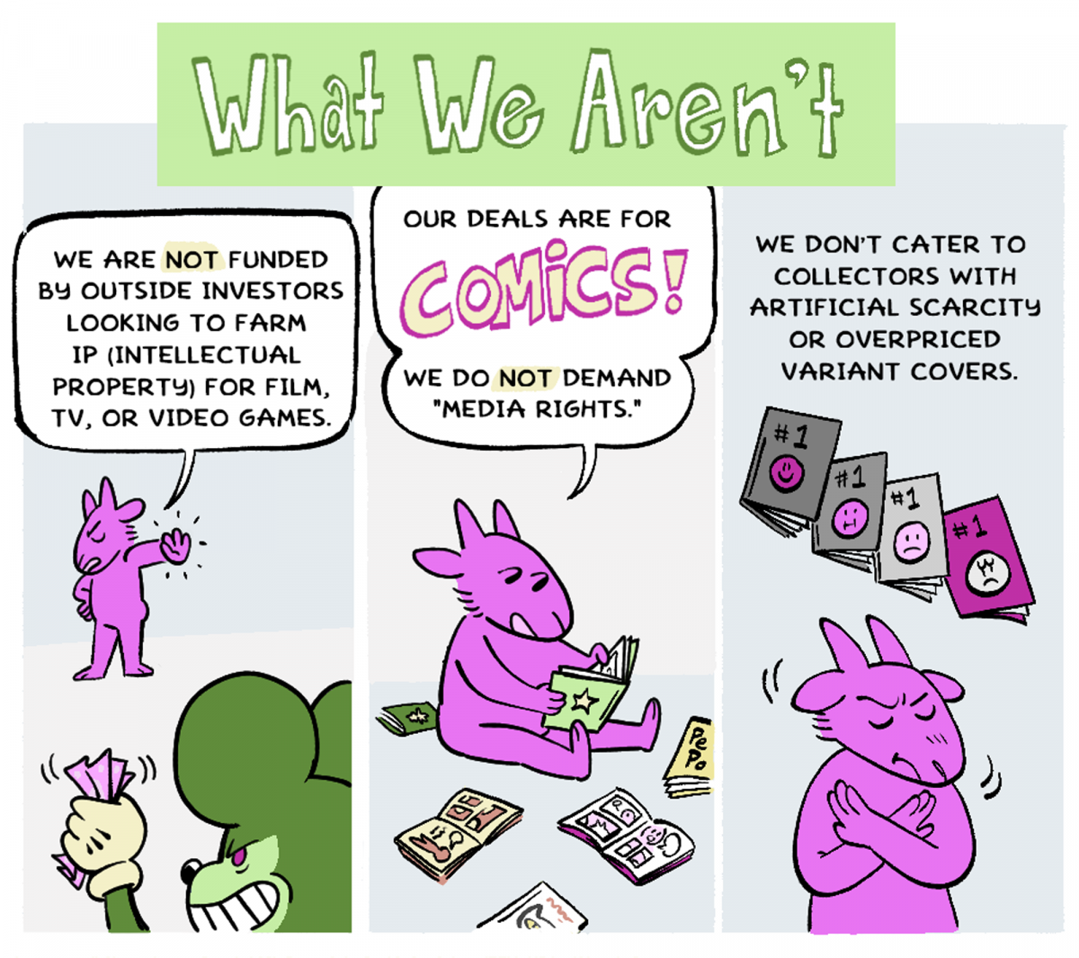 Silver Sprocket Royalties Explainer Web-comic – Silver Sprocket